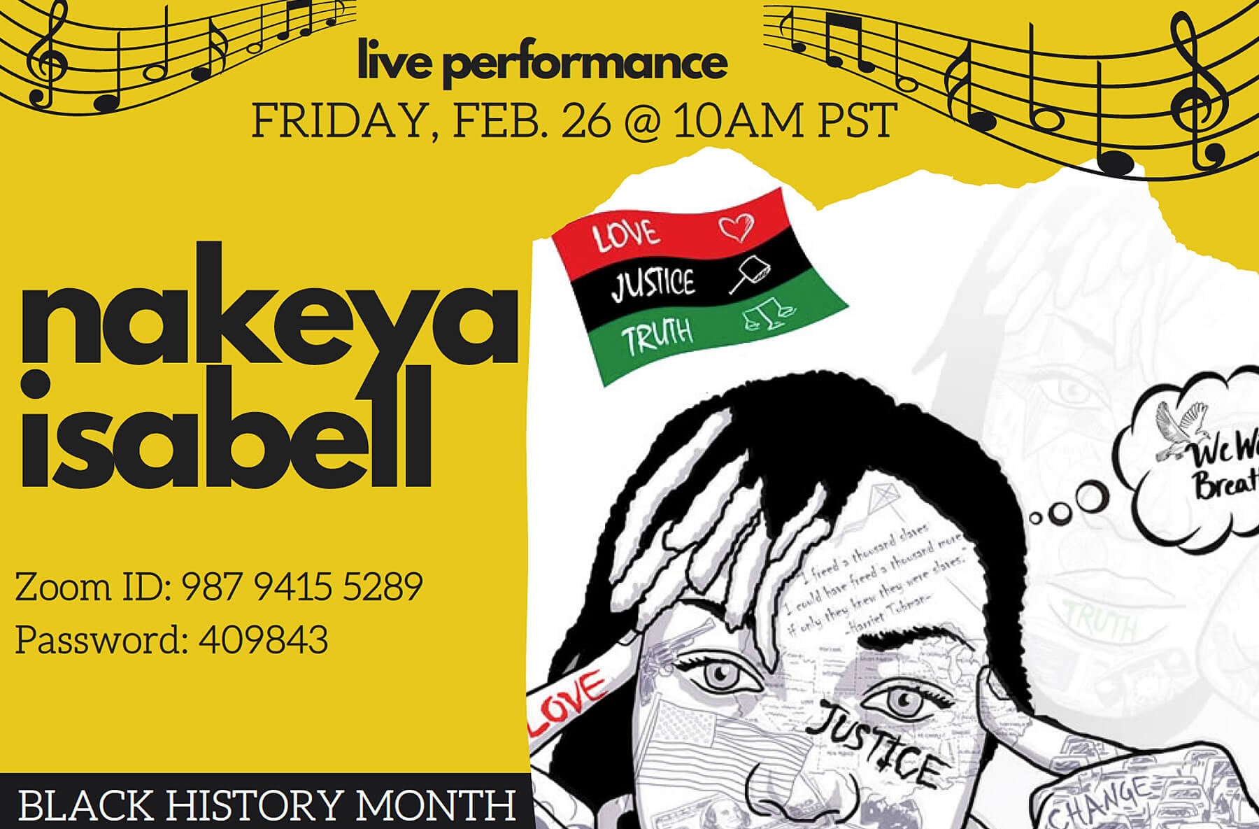 Nakeya Isabell Black History Month Performance | IDEA Group